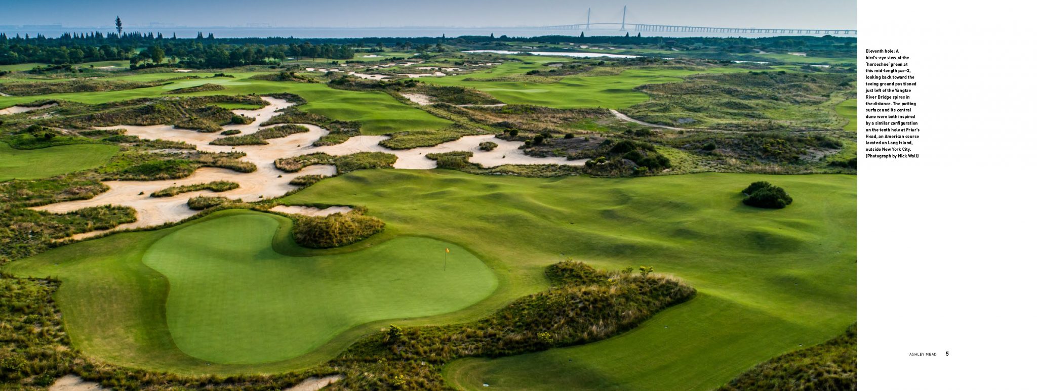 The Yangtze Dunes course - OCM Golf